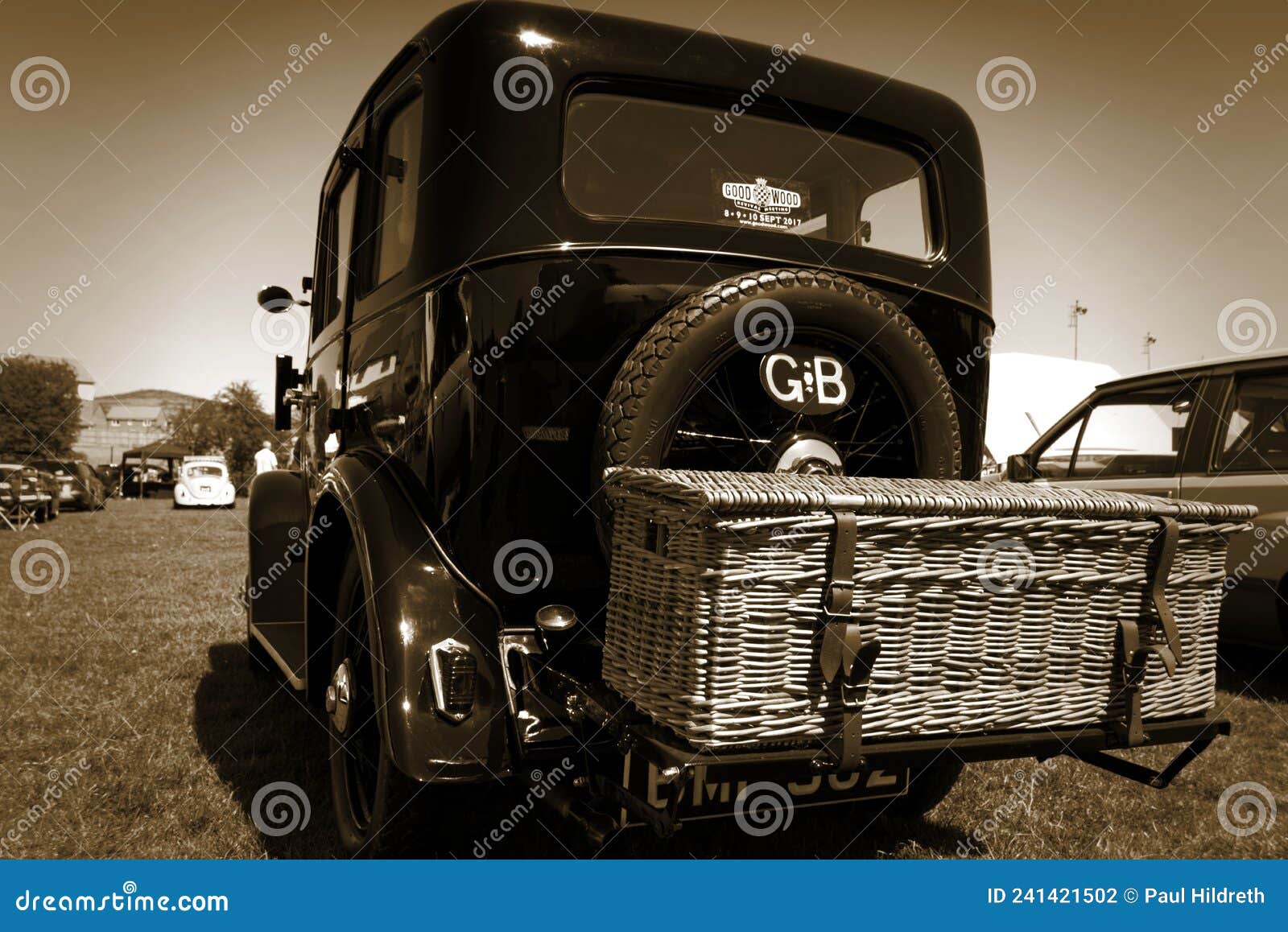 Rear View of 1934 Morris Minor 8 Editorial Photography - Image of ...