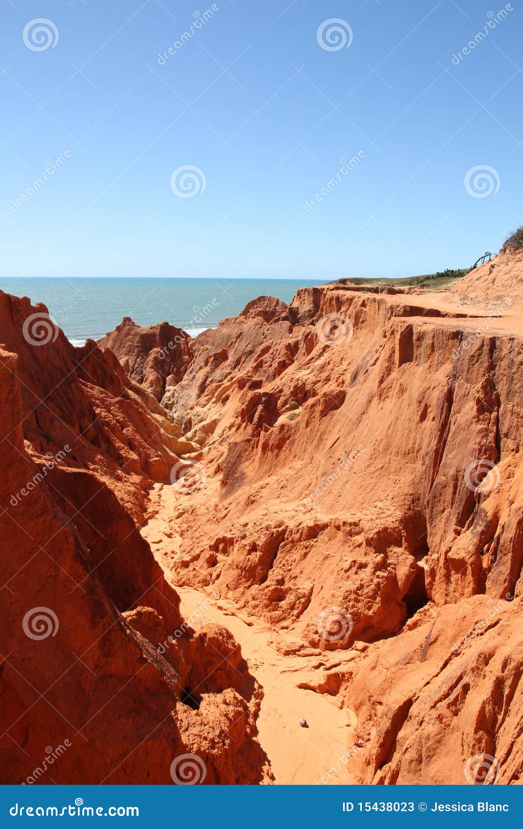 Morro Branco, Brazil stock image. Image of brazilian - 15438023