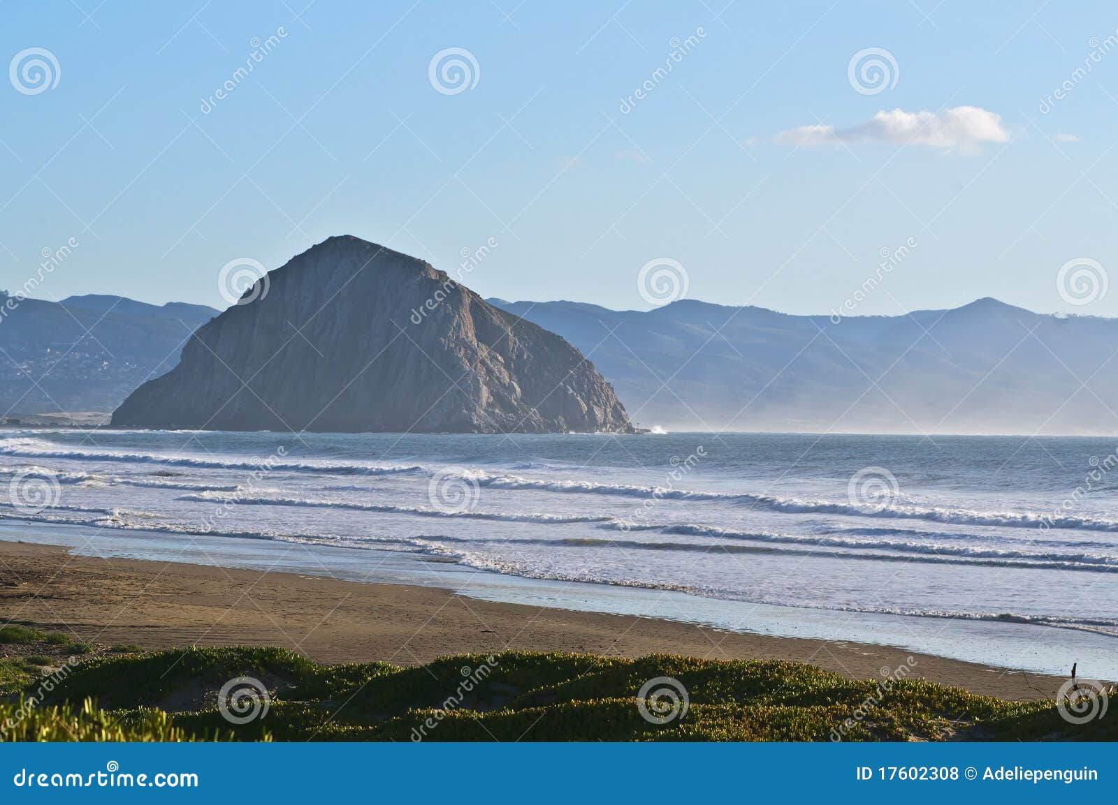 Morro Rock At Morro Bay Stock Photo | CartoonDealer.com #38878800