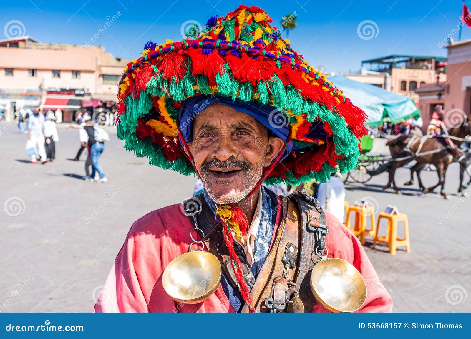 Morroccan Man editorial photography. Image of portrait - 53668157