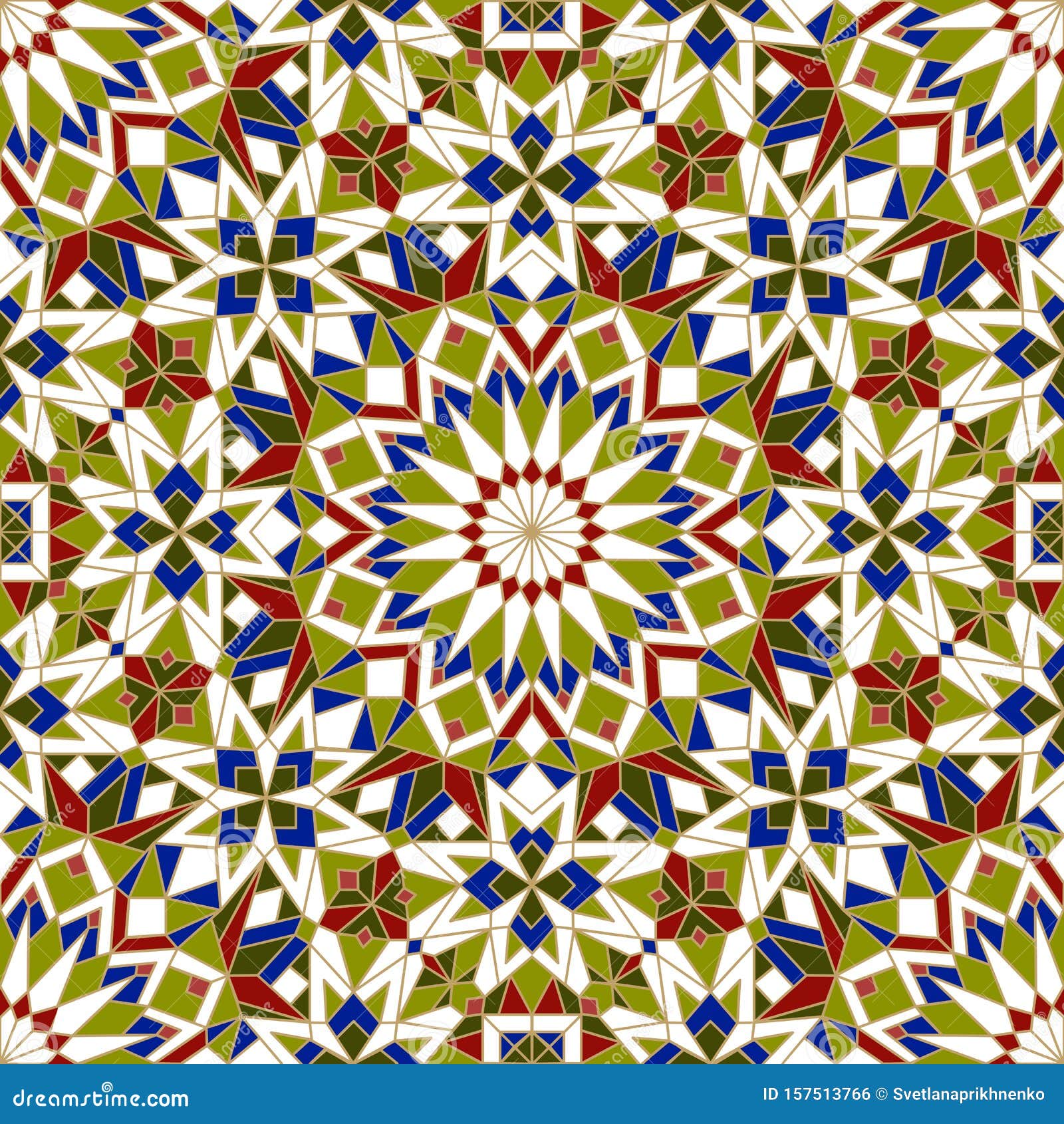 Morrocan pattern stock vector. Illustration of style - 157513766