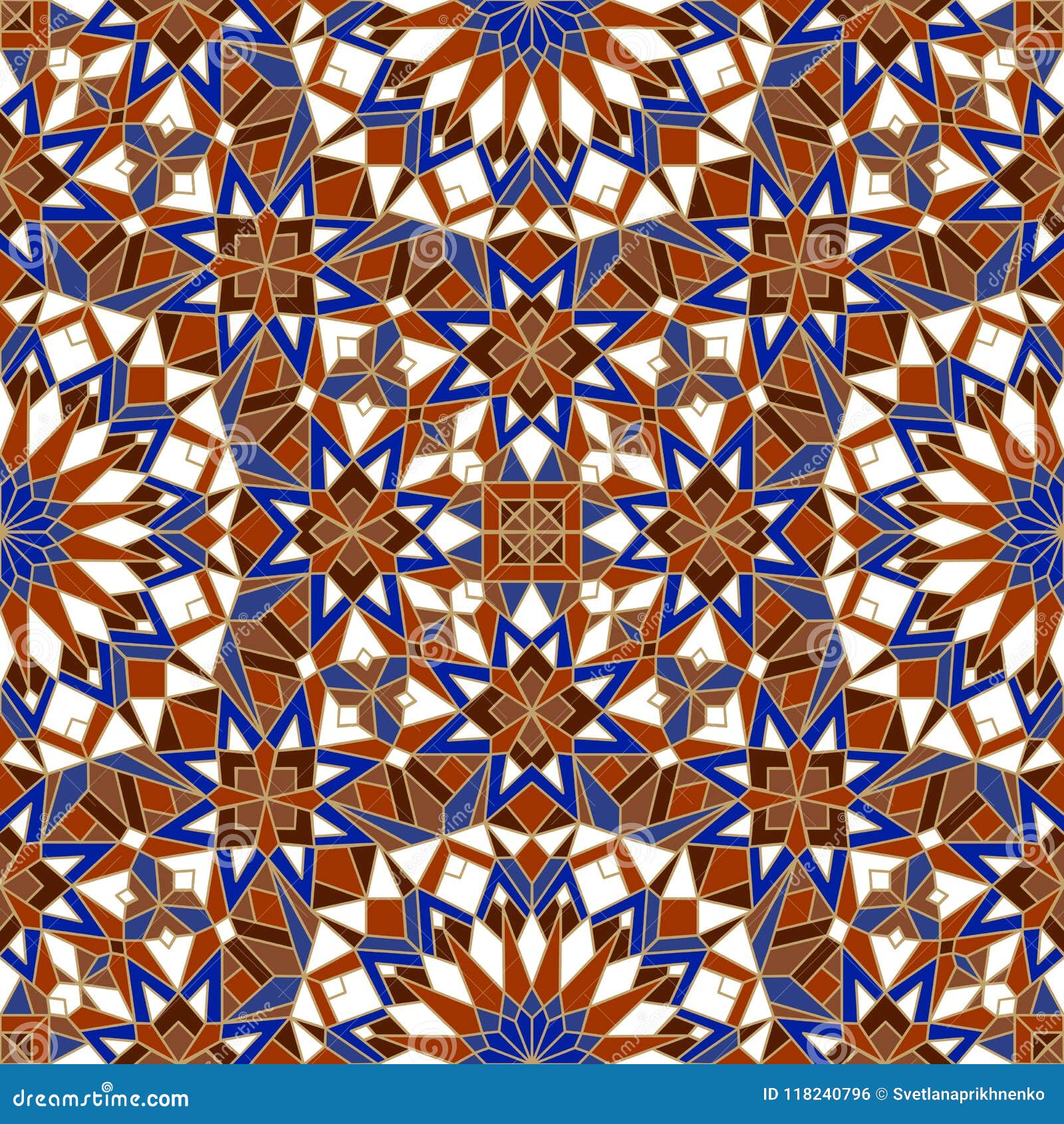 Morrocan pattern stock vector. Illustration of pattern - 118240796