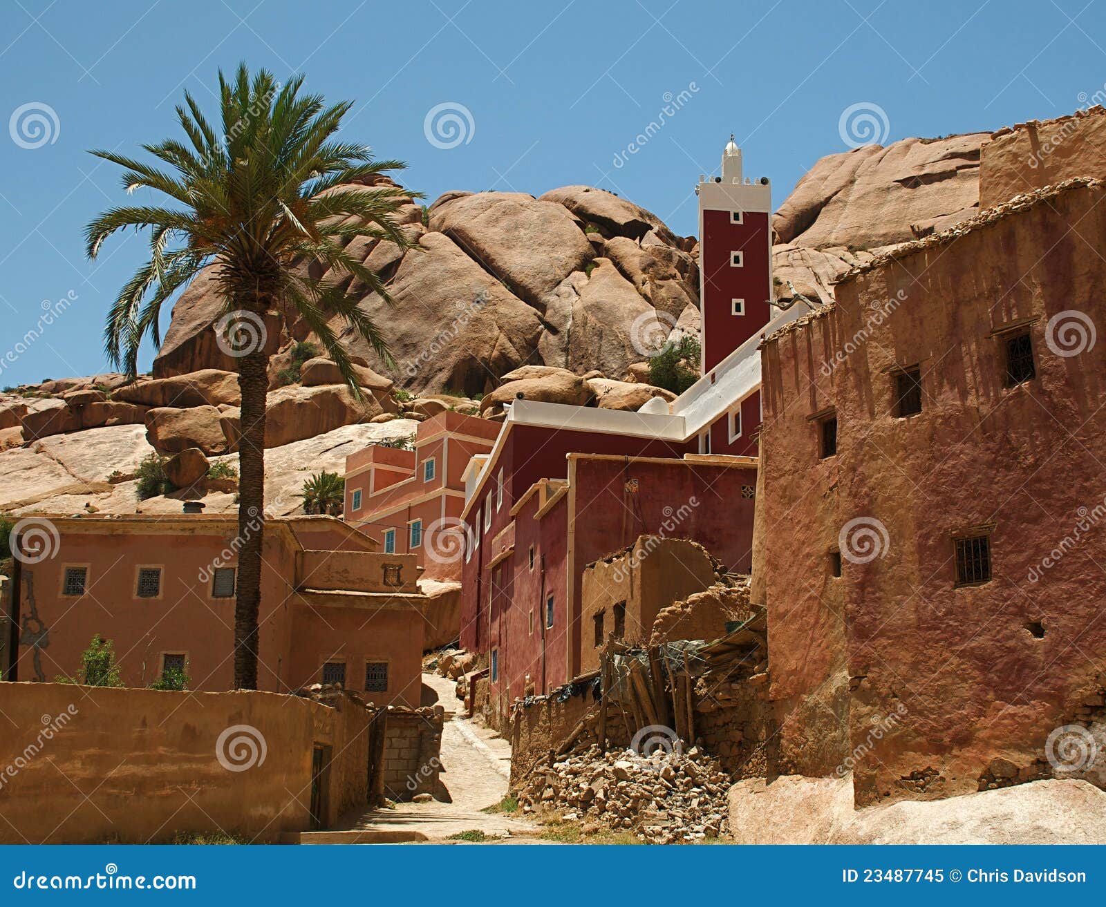 Morroco stock image. Image of rustic, architecture, scene - 23487745