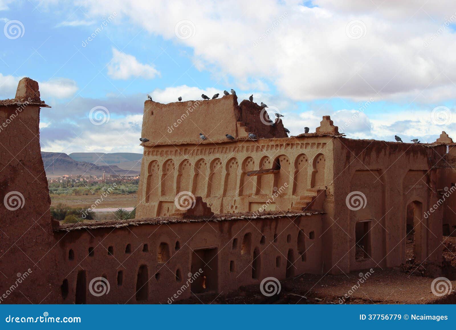 Morroco stock afbeelding. Image of paleis, bouw, toren - 37756779