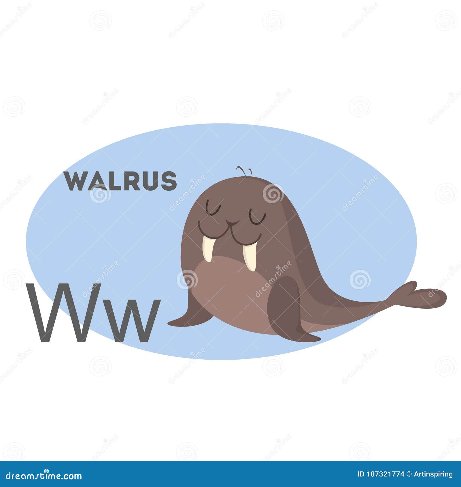 Morsa en alfabeto ilustración del vector. Ilustración de tarjeta ...