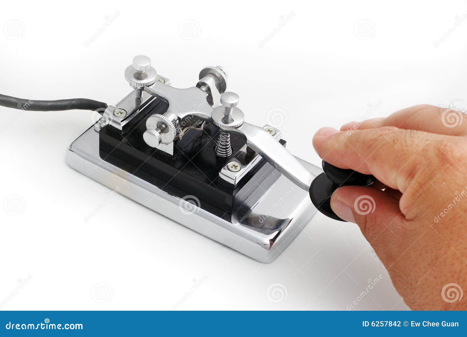Morse key stock photo. Image of signal, telegraph, code - 6257842