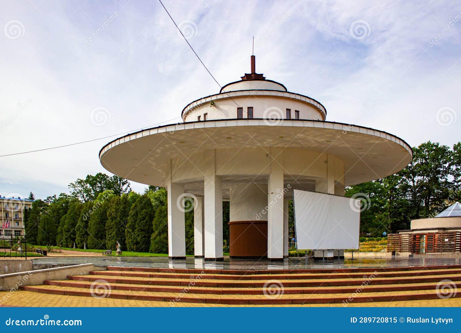 Morshyn Balneological Spa Resort Stock Image - Image of morshyn, rest ...