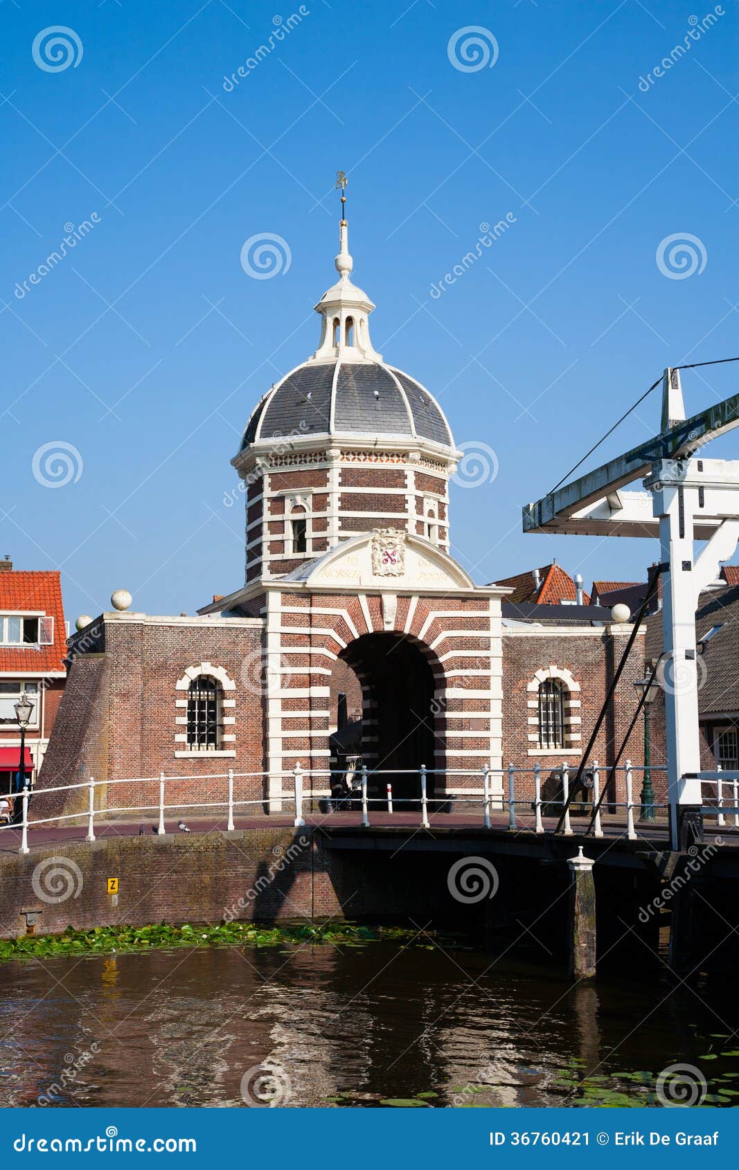Morspoort city gate stock image. Image of tourism, brick - 36760421