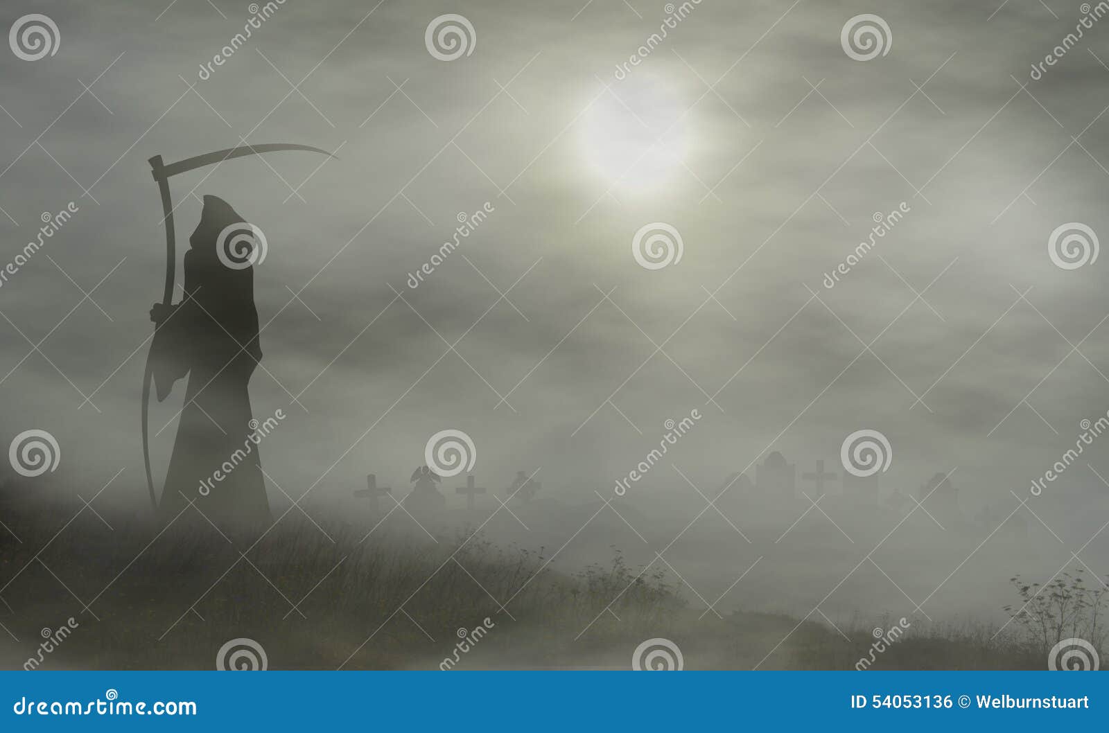Mort stock illustration. Illustration of tomb, cemetery - 54053136