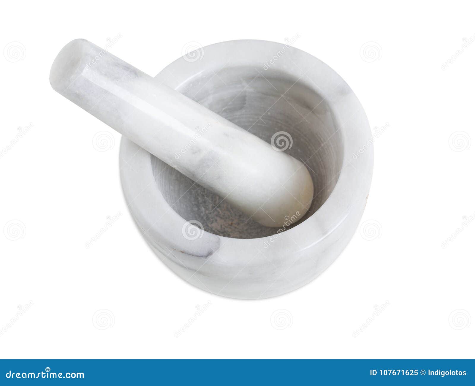 Mortaio Di Marmo Con Il Pestello Immagine Stock - Immagine di medico ...