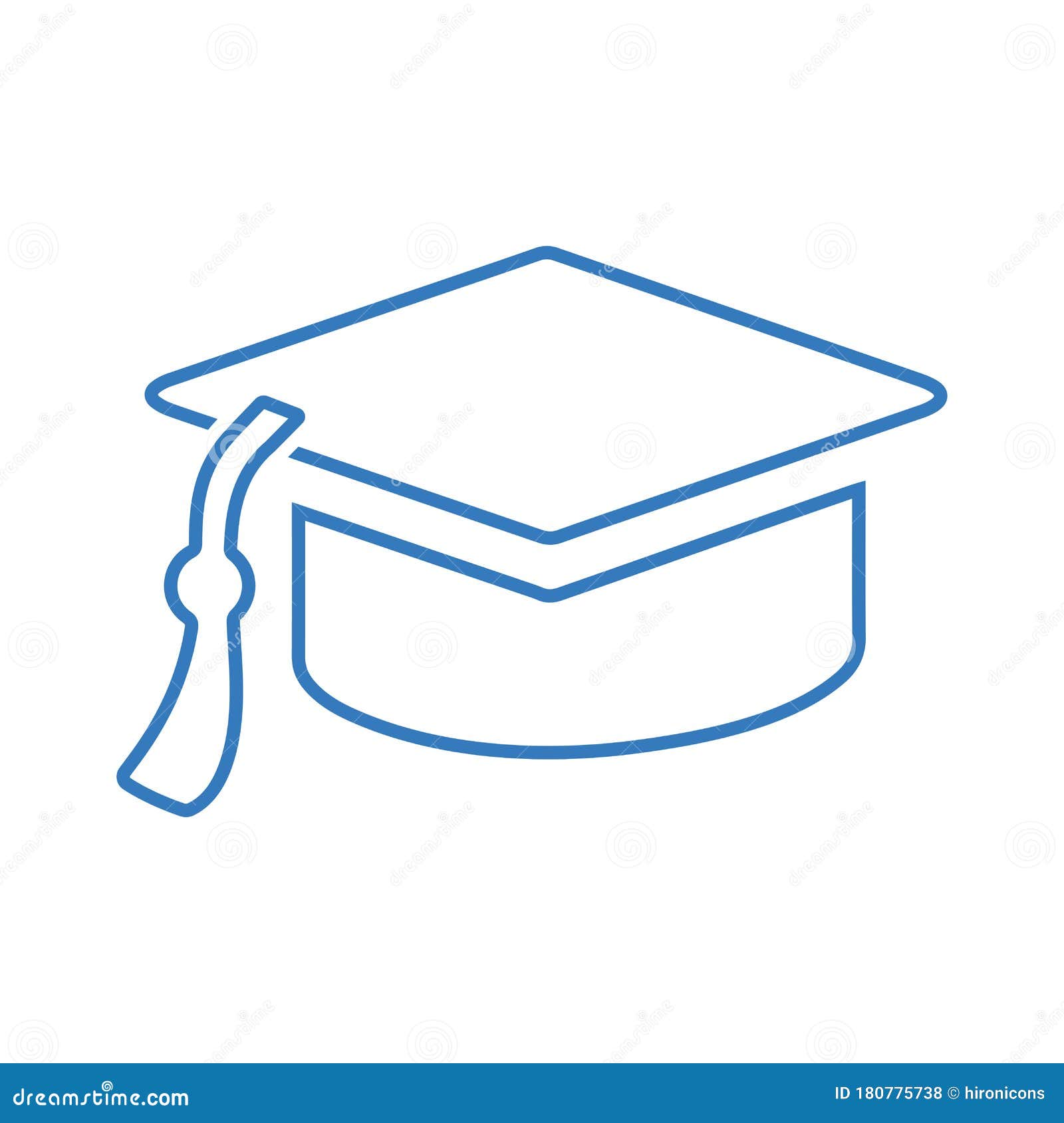 Convocation Line Icons Collection. Ceremony, Graduation, Congregation ...