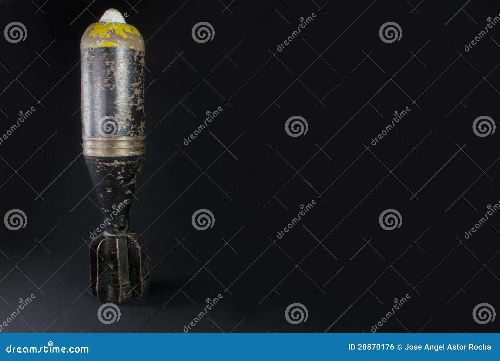 Mortar Bomb Artillery Shell. Stock Image | CartoonDealer.com #77362849