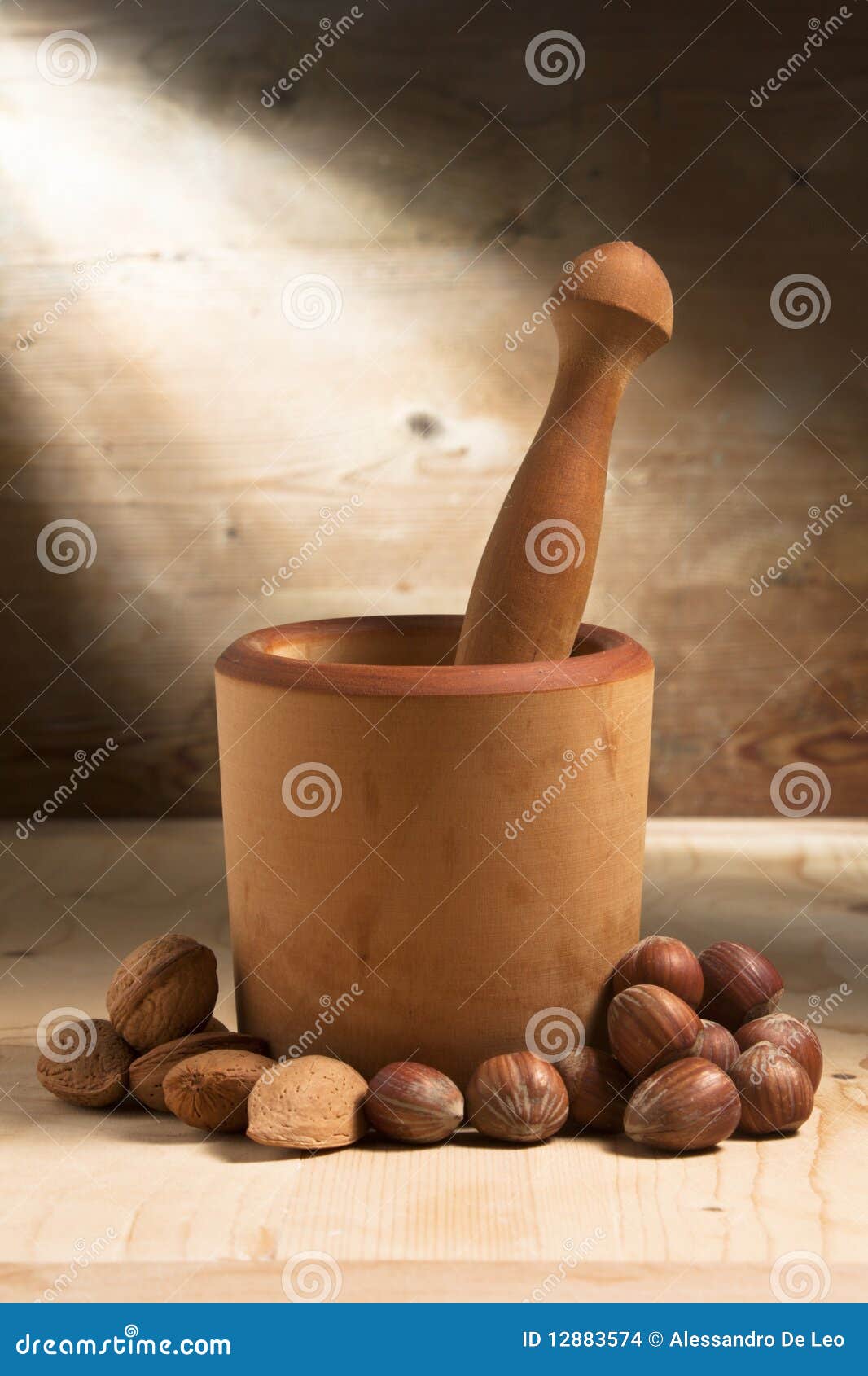 Nuts Almonds Set Of Kernels Texture Of Shells Of Stones On The Beach ...