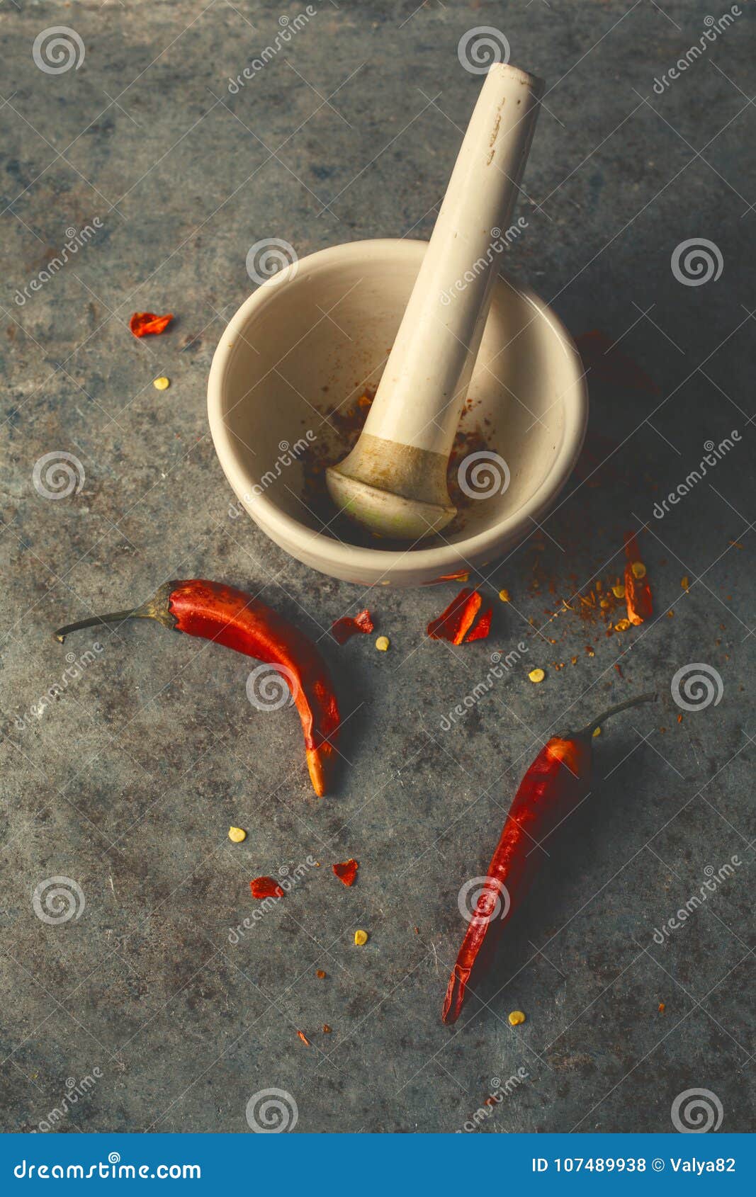 Red Hot Pep stock photo. Image of powdered, preparation - 107489938