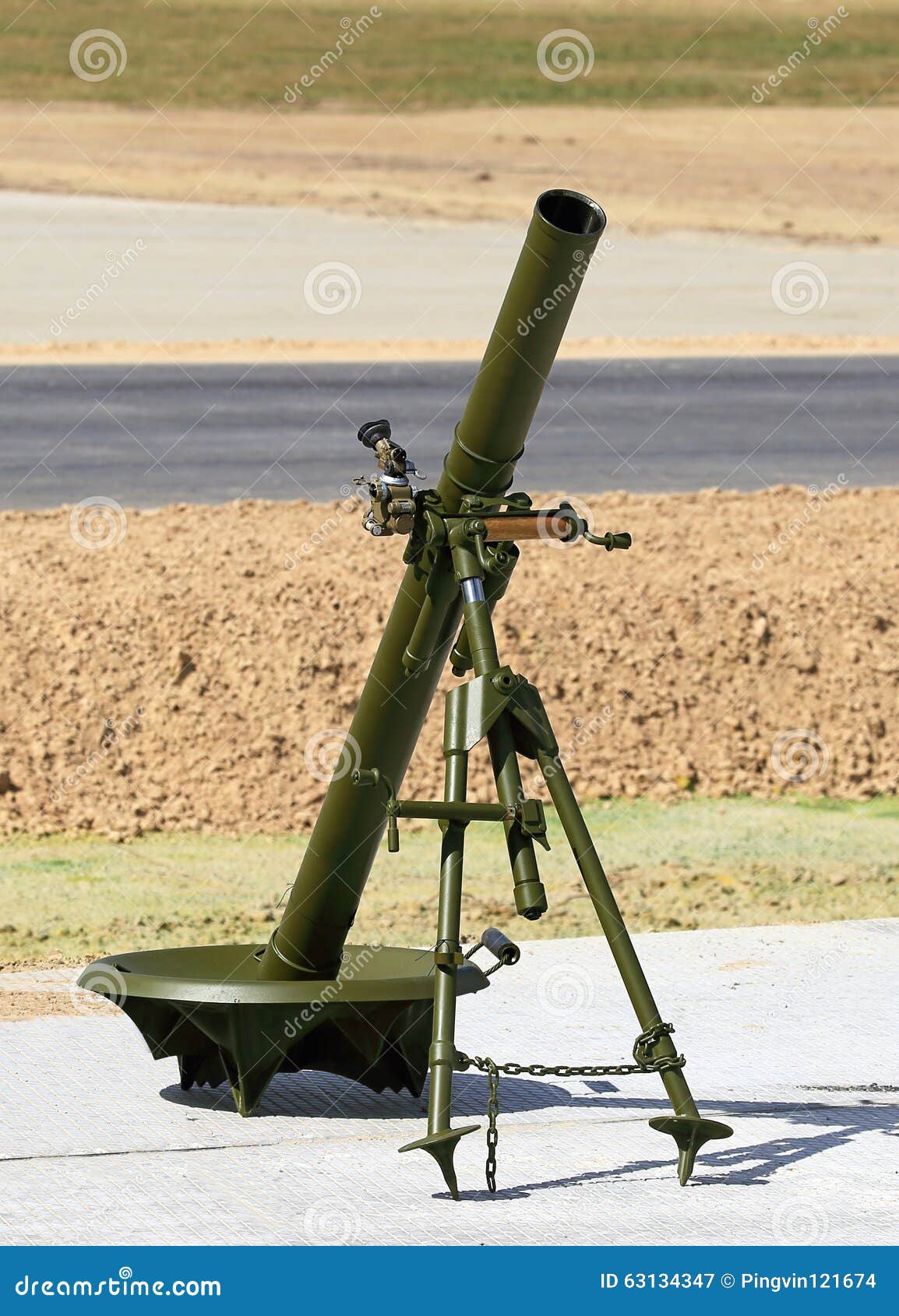 Mortar Of Russian Army Stock Photo - Image: 63134347