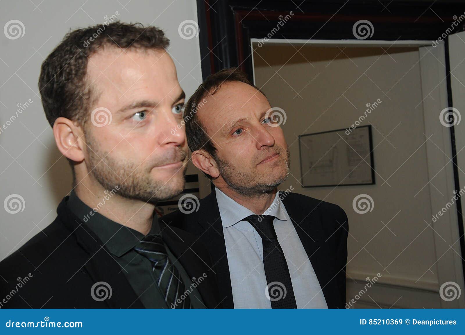 MORTEN OSTERGAARD Y MARTIN LIDEGAARD Imagen de archivo editorial ...