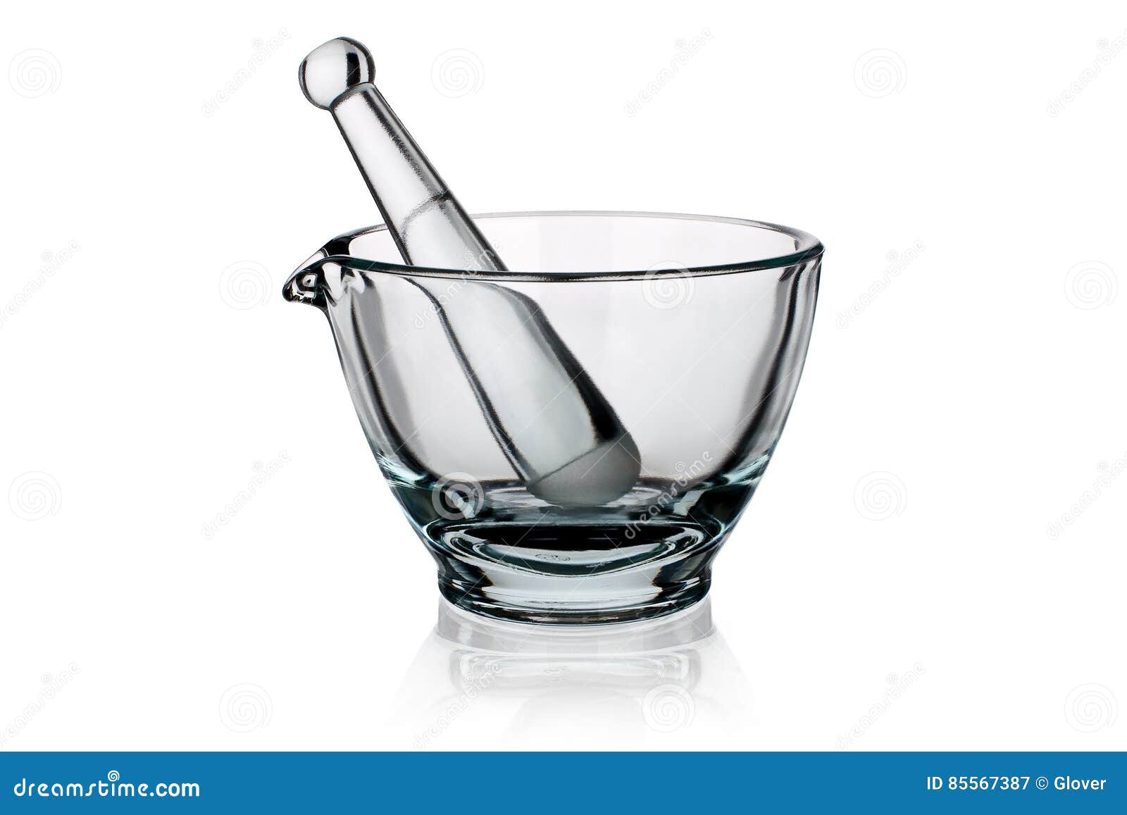 Mortero Del Laboratorio Aislado En Blanco Imagen de archivo - Imagen de ...