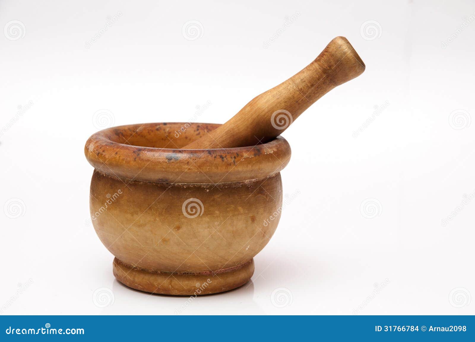 Mortero a machacar foto de archivo. Imagen de fondo, blanco - 31766784