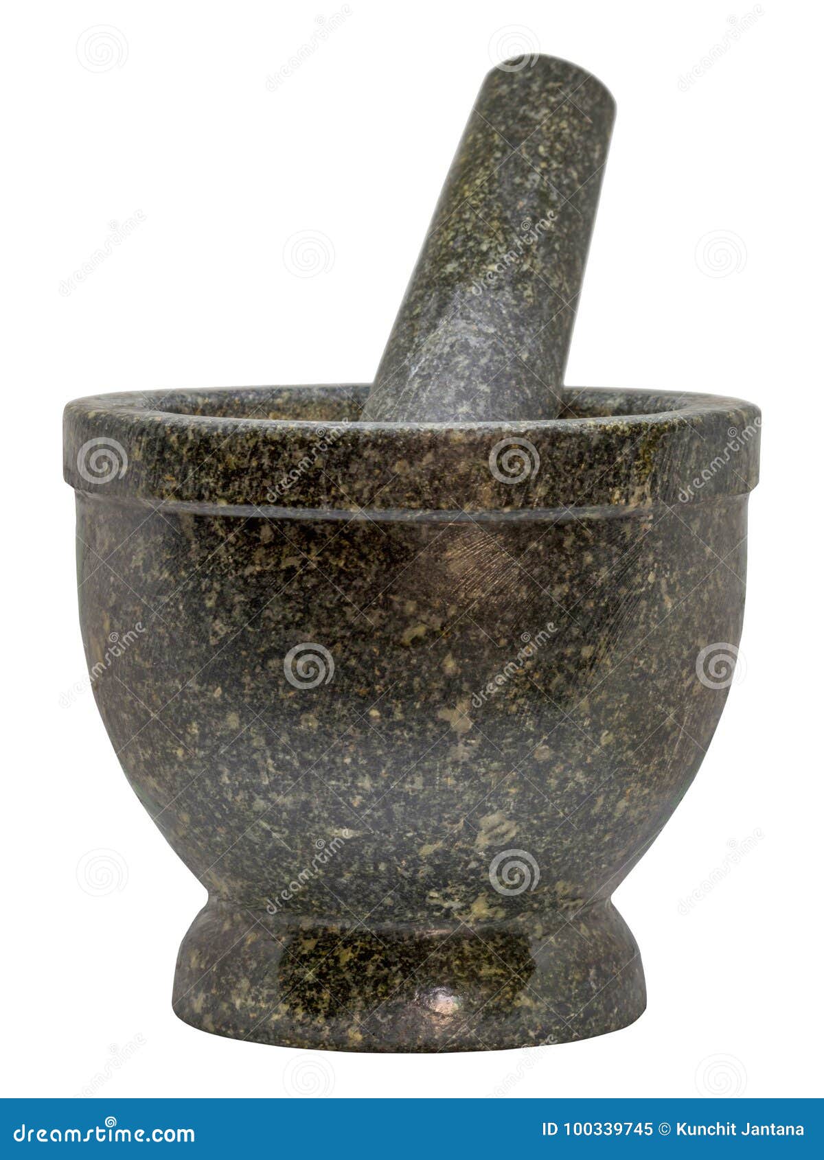 Mortero Y Maja De Piedra Del Primer Imagen de archivo - Imagen de cubo ...