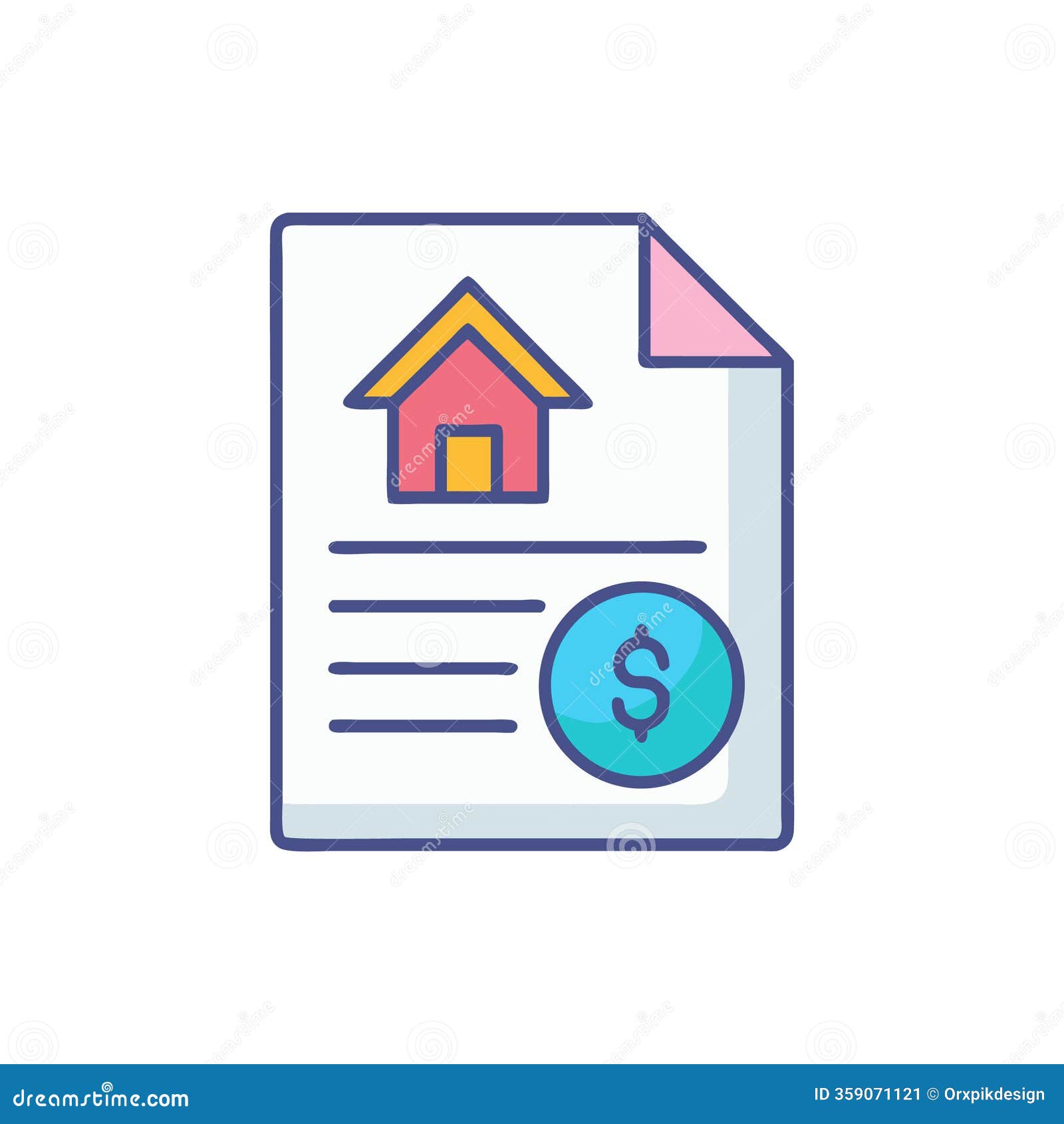 Approval Process Line Infographic. Cartoon Vector | CartoonDealer.com ...