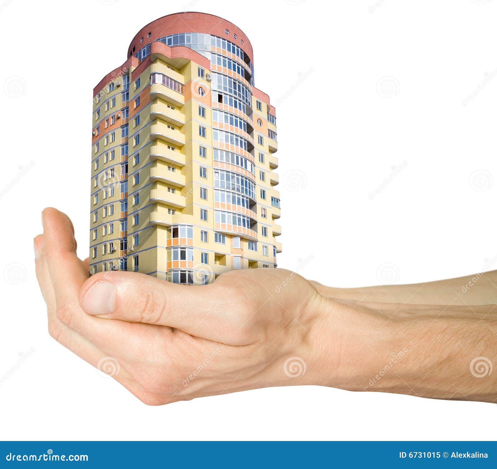 Mortgage. hand with house stock image. Image of buying - 6731015