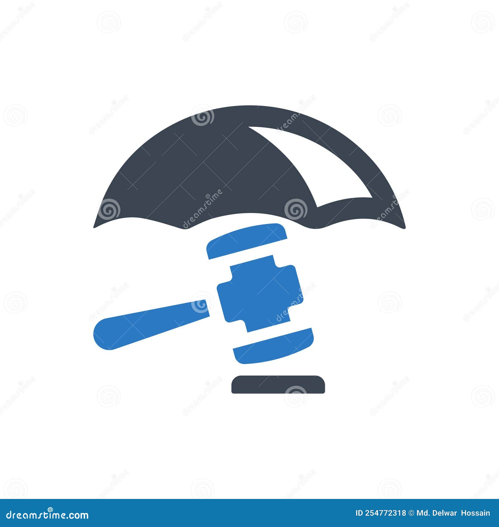 Mortgage insurance icon stock vector. Illustration of sign - 254772318