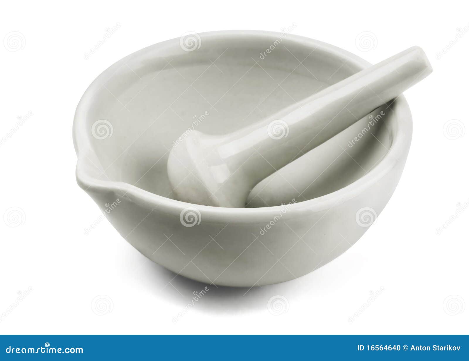 Mortier en stamper stock foto. Image of apparatuur, kruid - 16564640