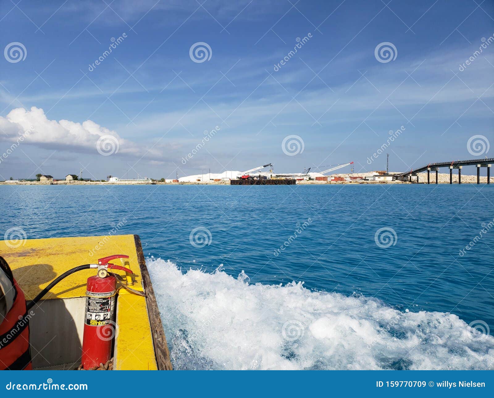 Morton Salt Works Great Inagua Editorial Stock Image - Image of works ...