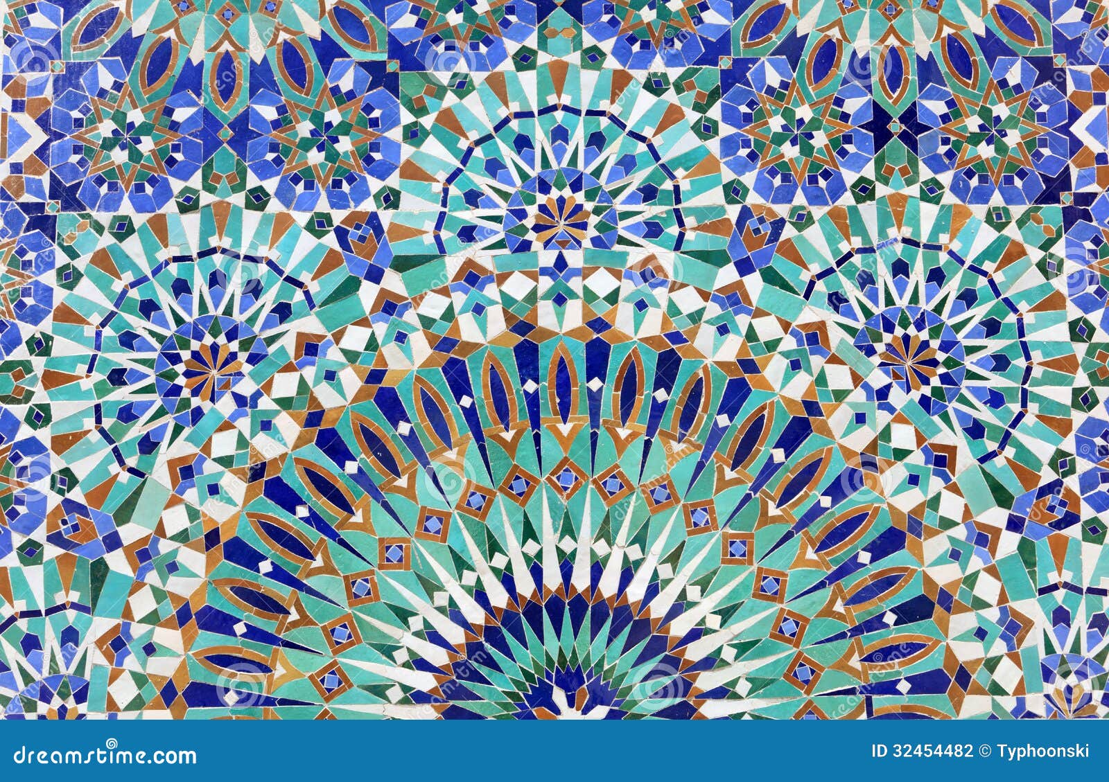 Mosaïque Orientale Au Maroc Photo stock - Image du orient, maghreb ...