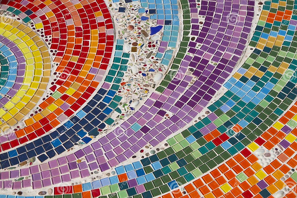 Mosaic stock photo. Image of colorful, glossy, graphic - 19066612