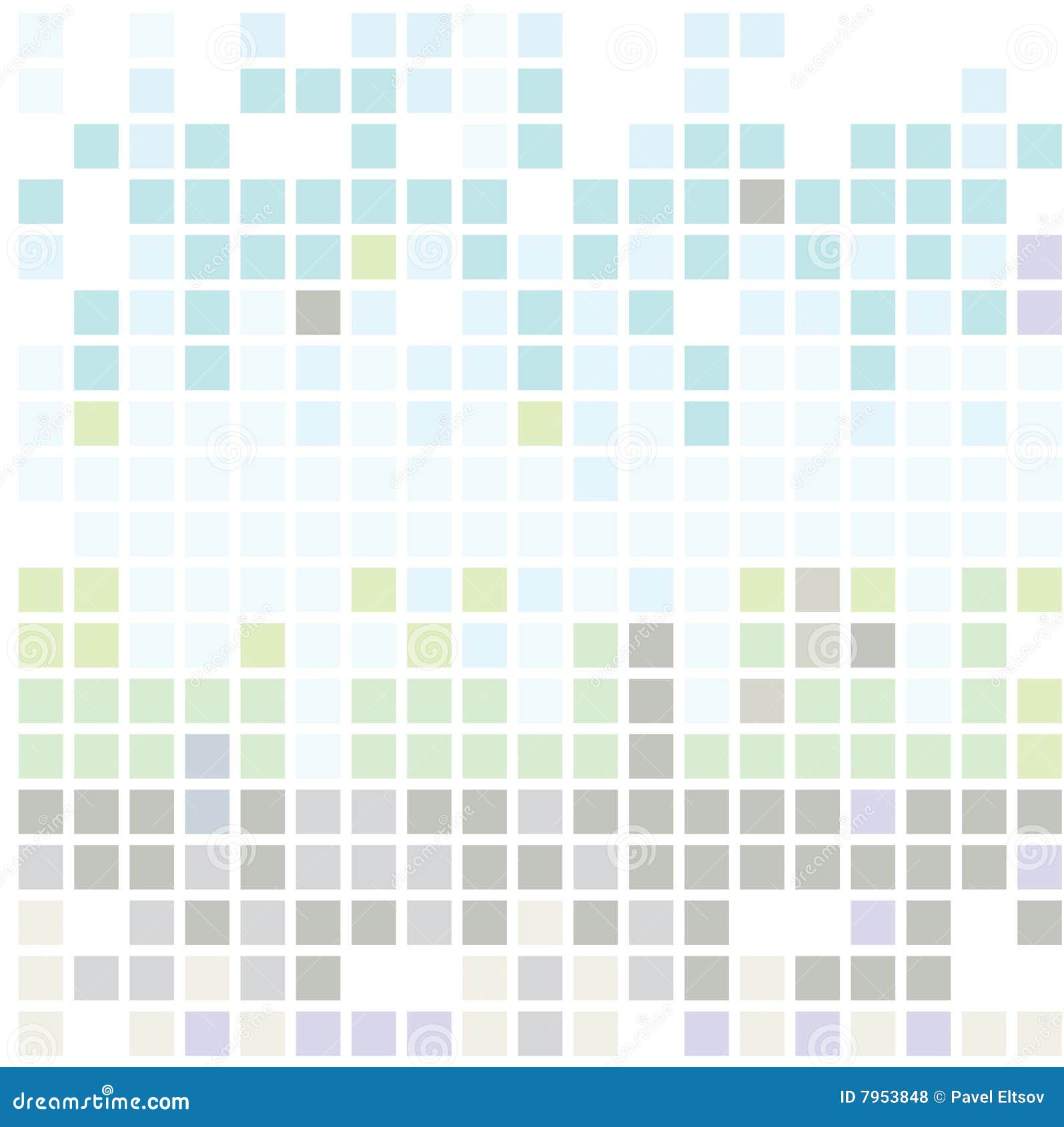 Mosaic stock vector. Illustration of color, grid, colorful - 7953848