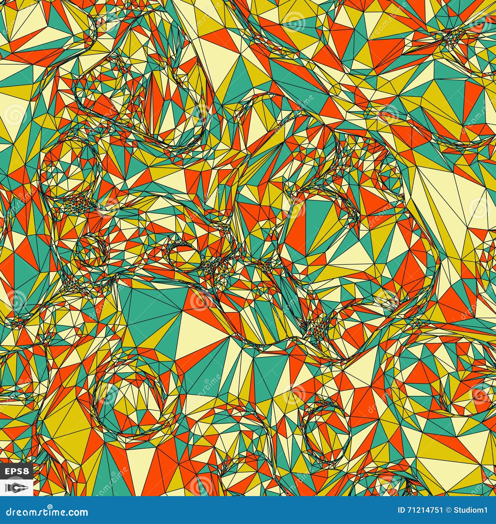 Mosaic. Abstract Background Stock Vector - Illustration of artwork ...