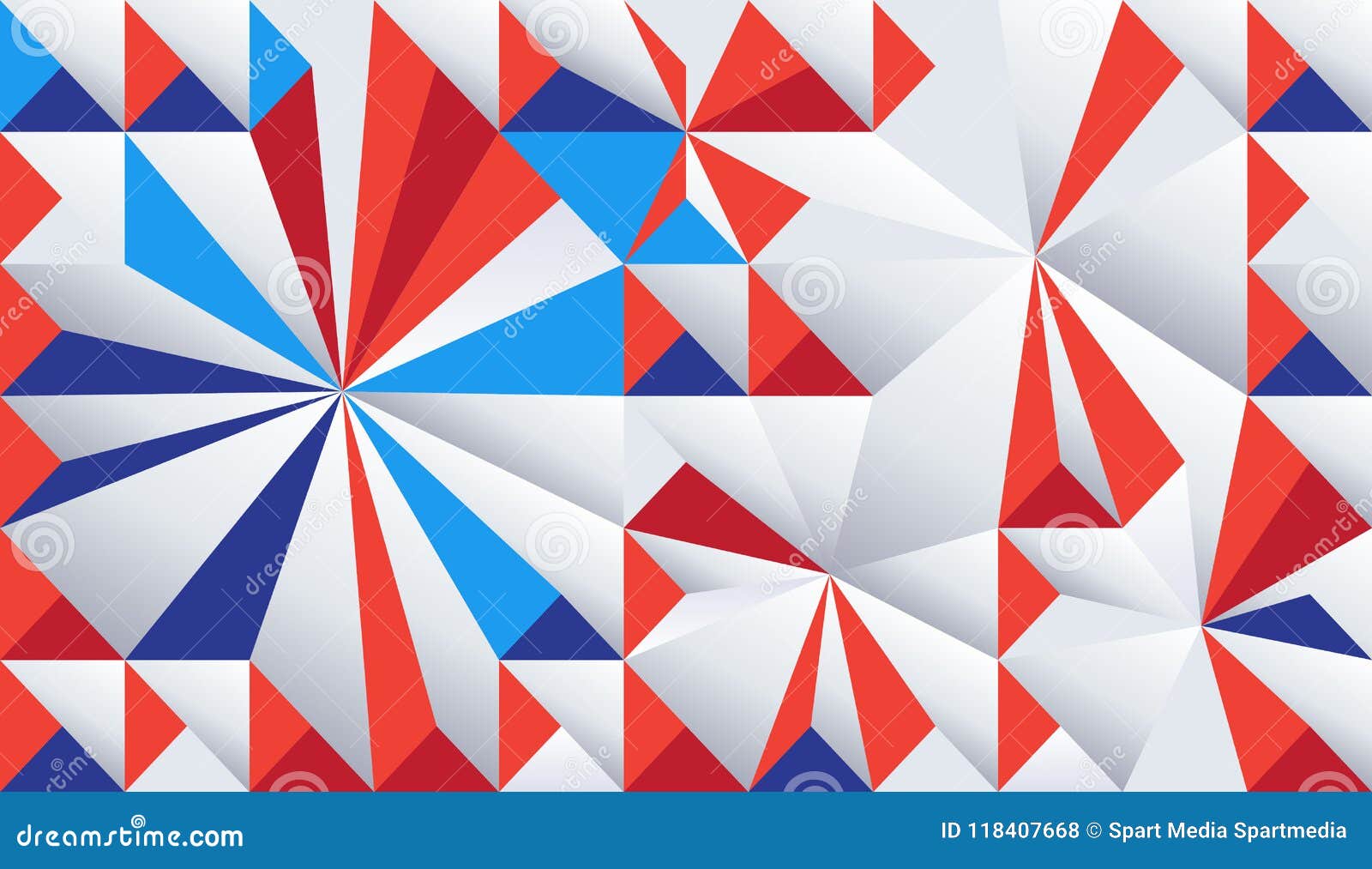 Mosaic Abstract Dynamic Shapes Geometric Pattern Stock Vector ...