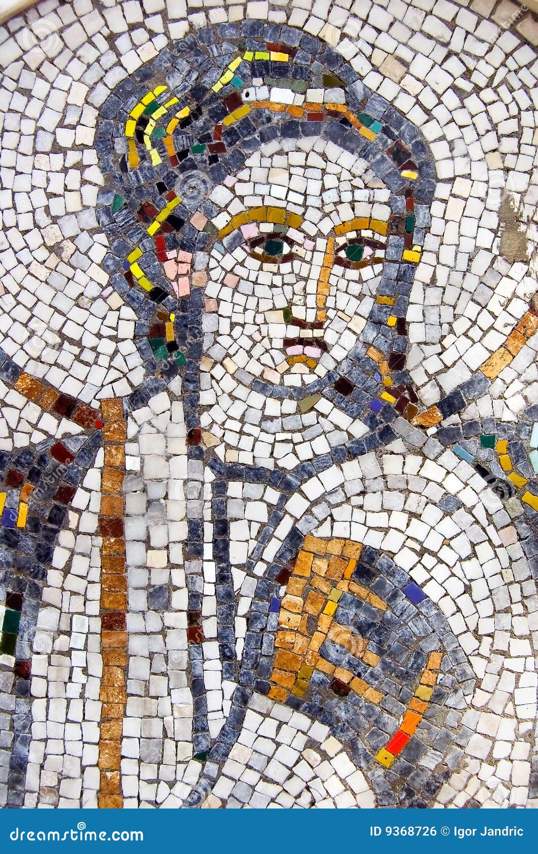 Mosaic Angel stock photo. Image of jesus, colors, angels - 9368726