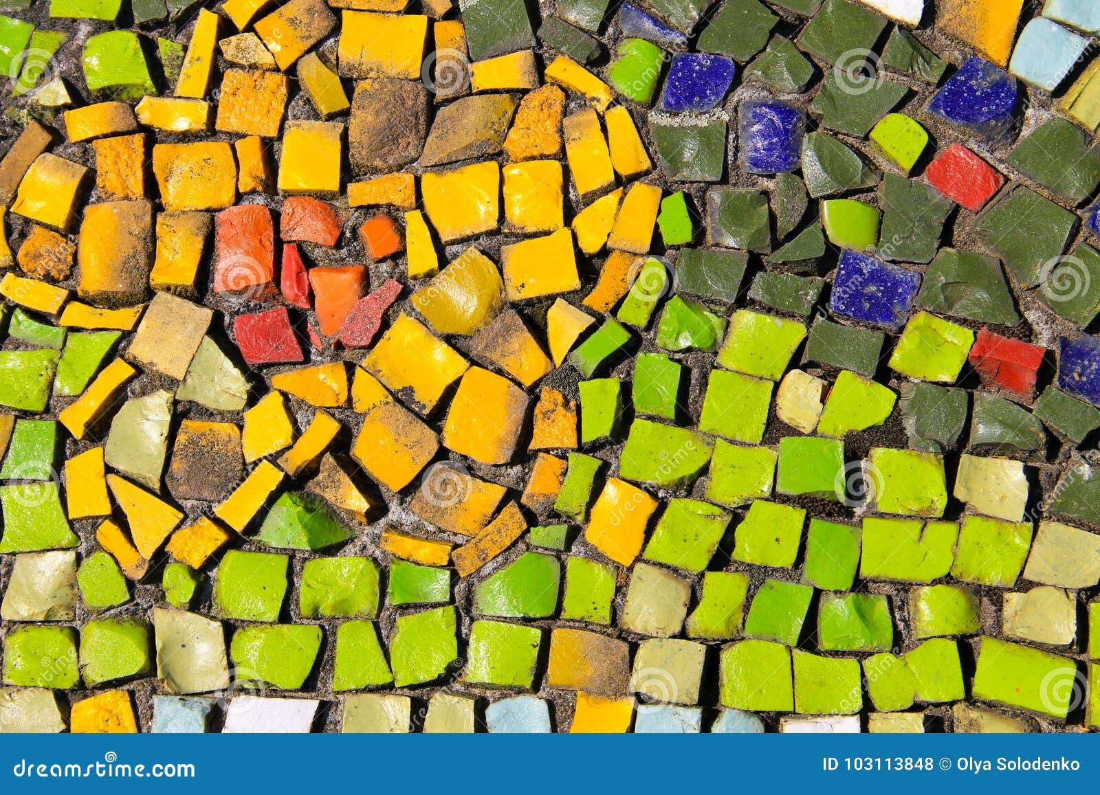 Mosaic Background. Colorful Ceramic Tile Pattern Stock Photo - Image of ...