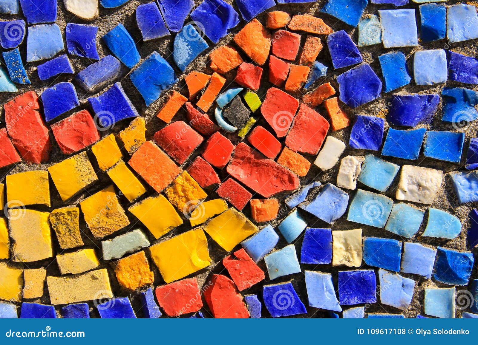 Mosaic Background. Colorful Ceramic Tile Pattern Stock Photo - Image of ...