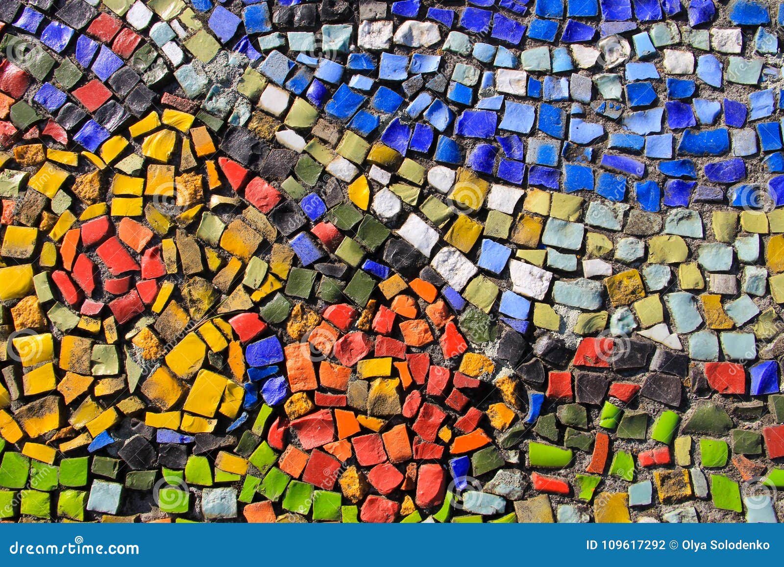 Mosaic Background. Colorful Ceramic Tile Pattern Stock Photo - Image of ...