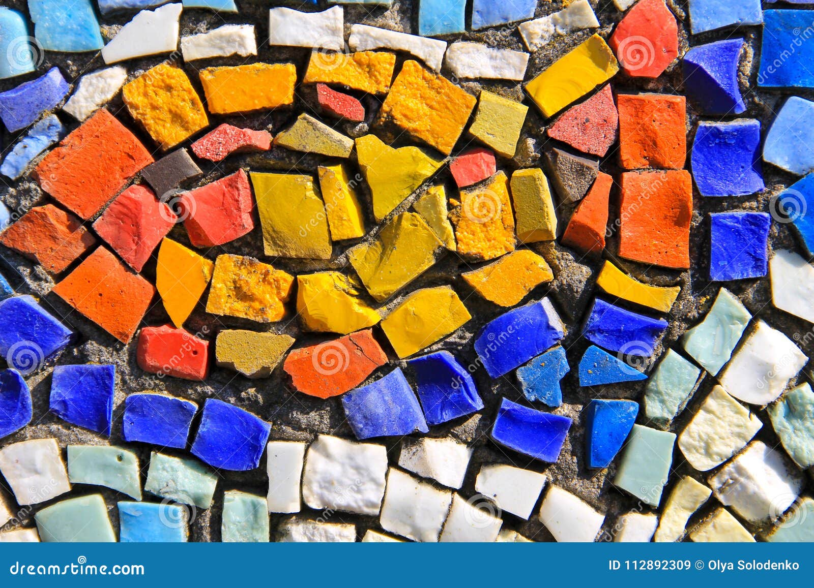 Mosaic Background. Colorful Ceramic Tile Pattern Stock Image - Image of ...