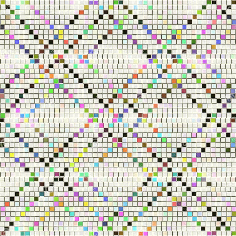 Mosaic blocks pattern stock illustration. Illustration of block - 12218246