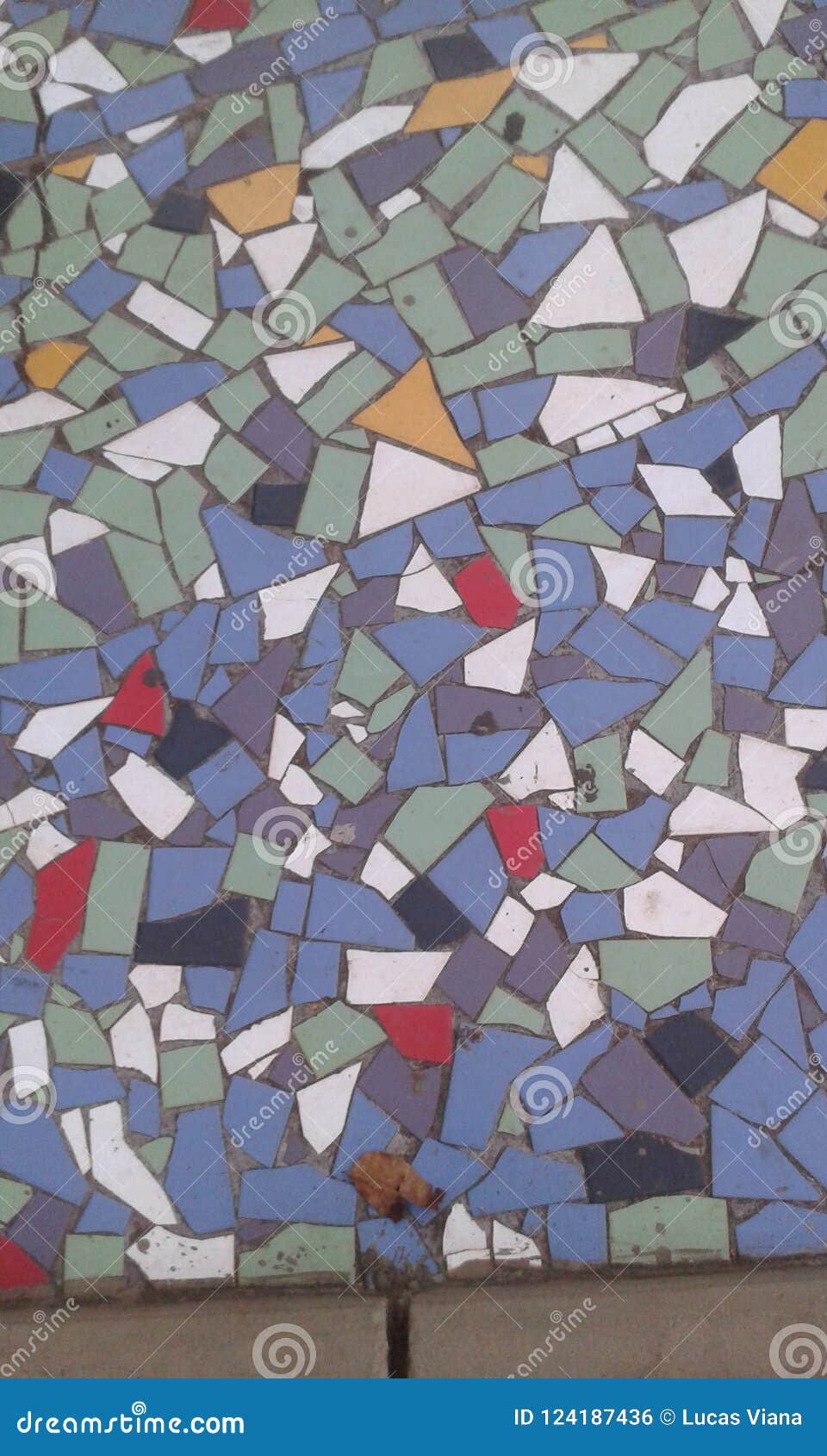 Mosaic stock photo. Image of brazilian, architecture - 124187436