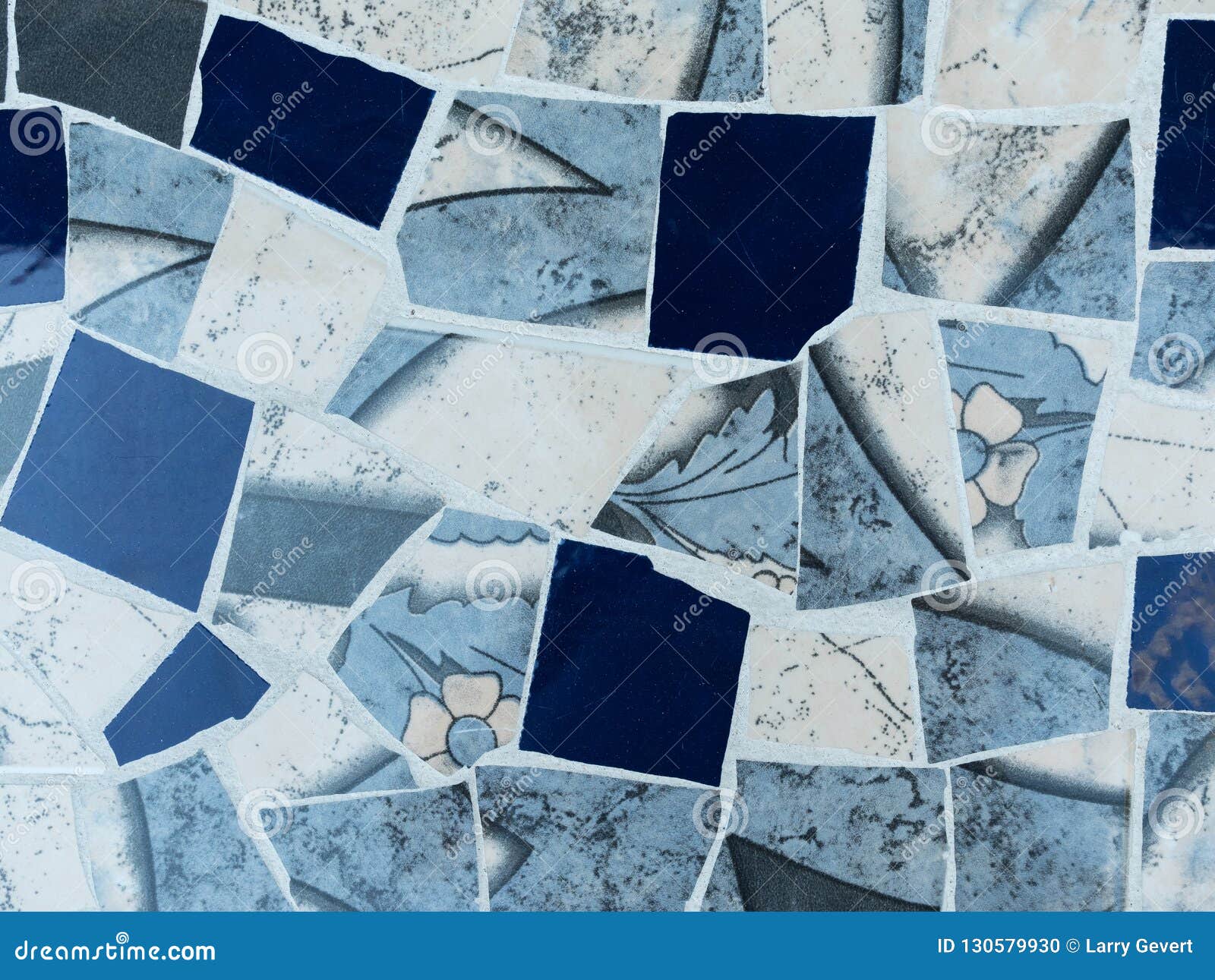 Mosaic from Broken Tile Pieces Stock Photo - Image of glass, historical ...