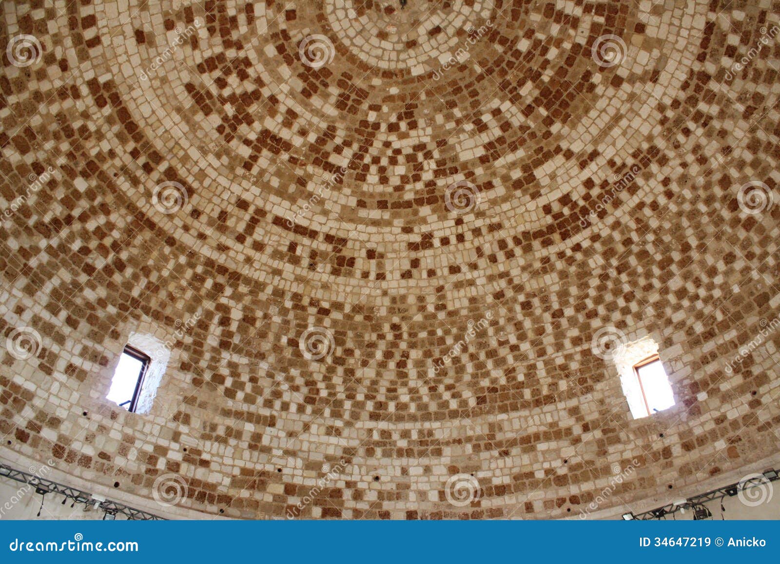 Mosaic stock image. Image of ancient, chapel, crete, architecture ...