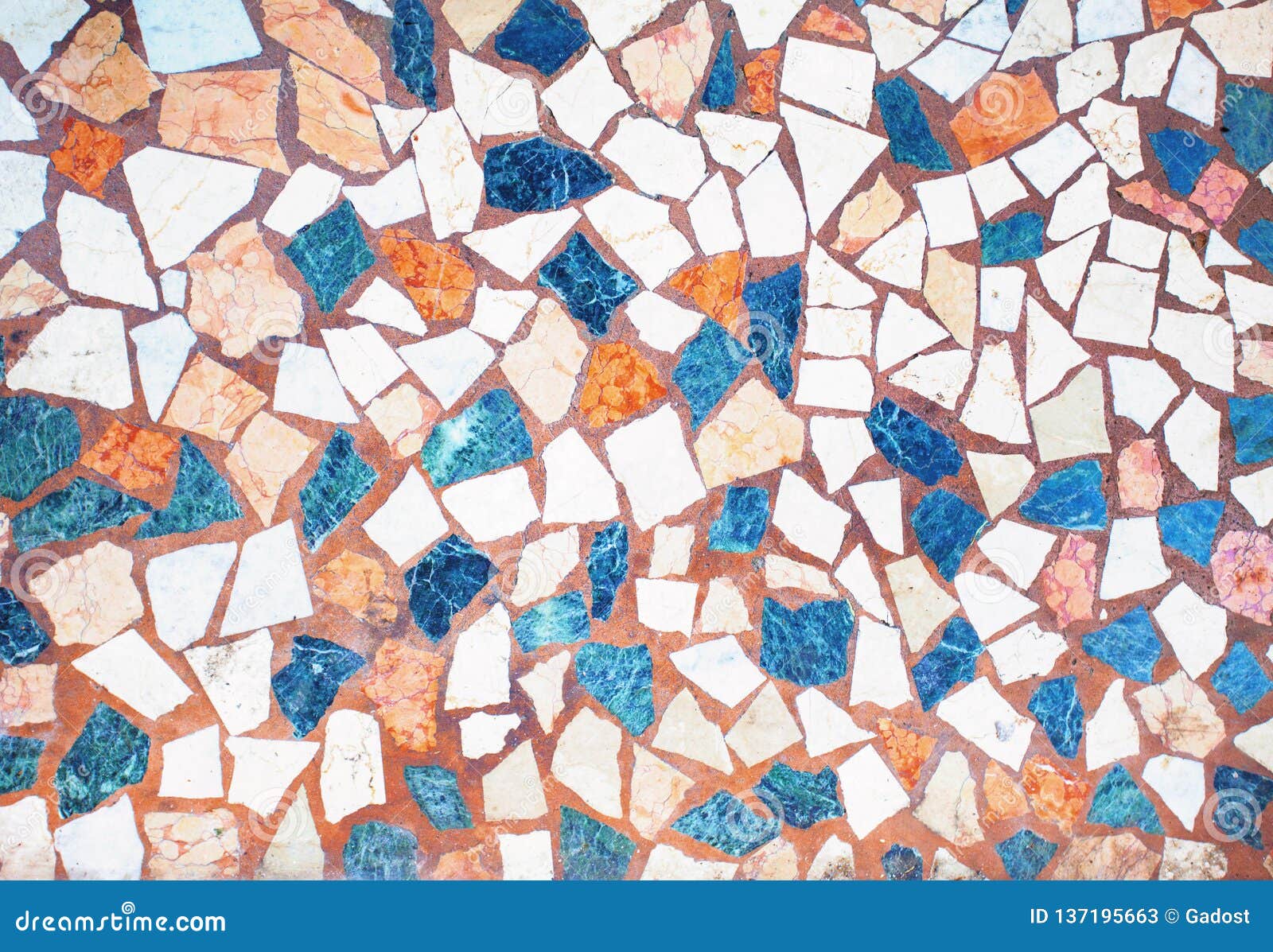 Mosaic Ceramic Tiles Neutral Background Stock Image - Image of decor ...