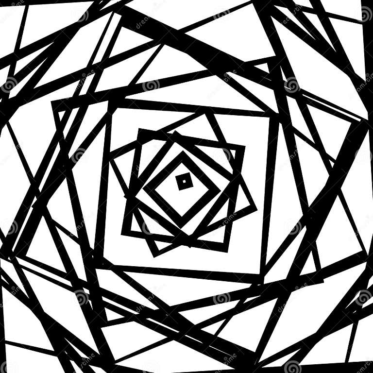 Mosaic of Chaotic Irregular, Random Squares. Repeatable Background ...