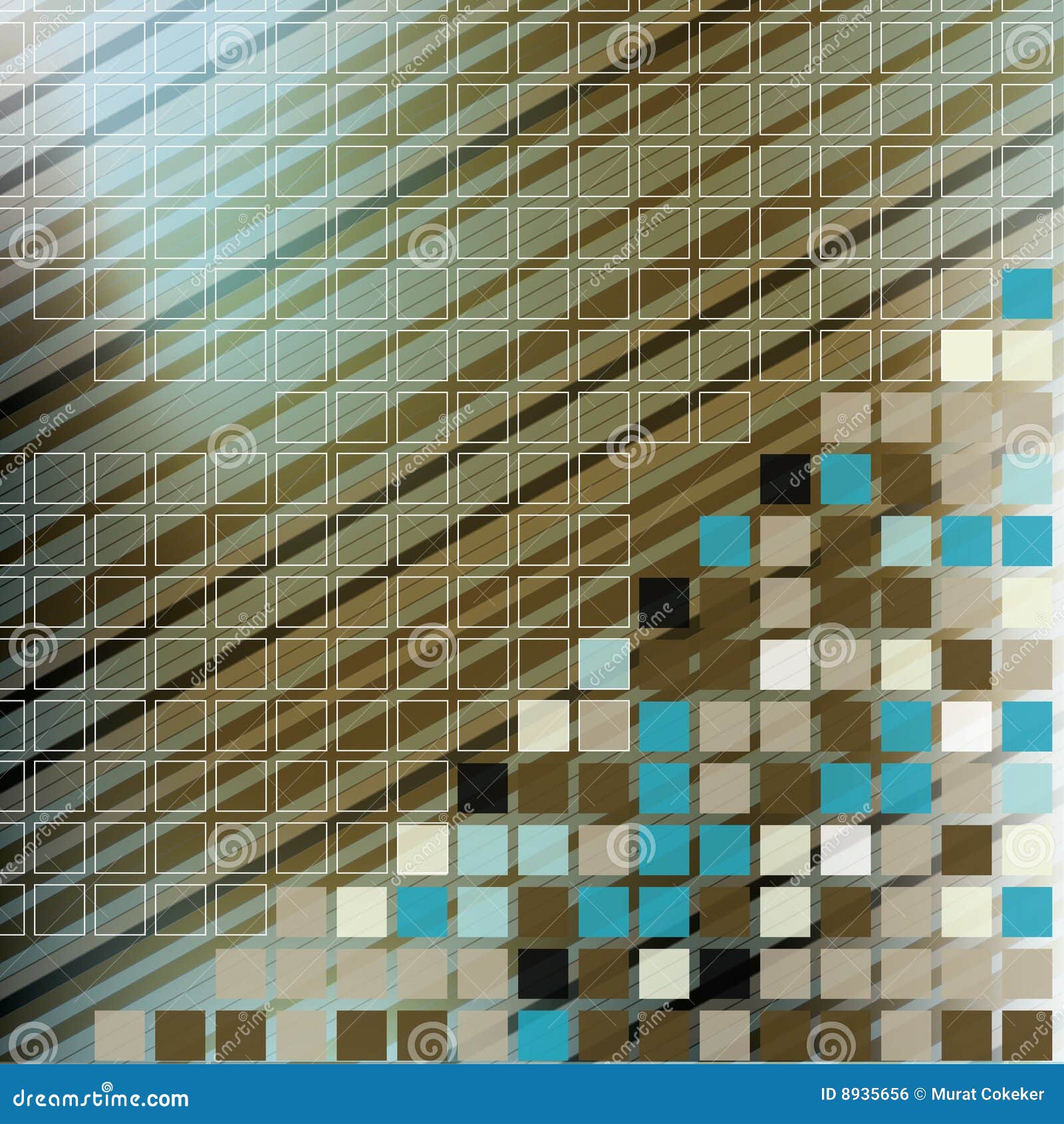 Mosaic Color Illustration Design Stock Illustration - Illustration of ...