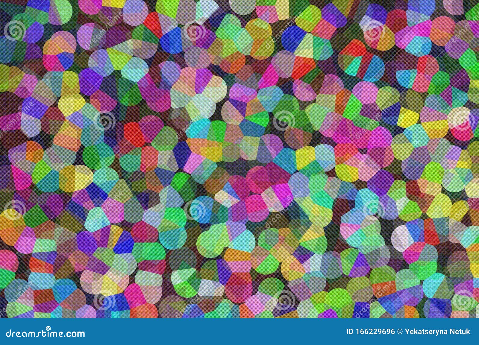 Mosaic Colorful Circle Pattern, Texture Stock Photo - Image of backdrop ...