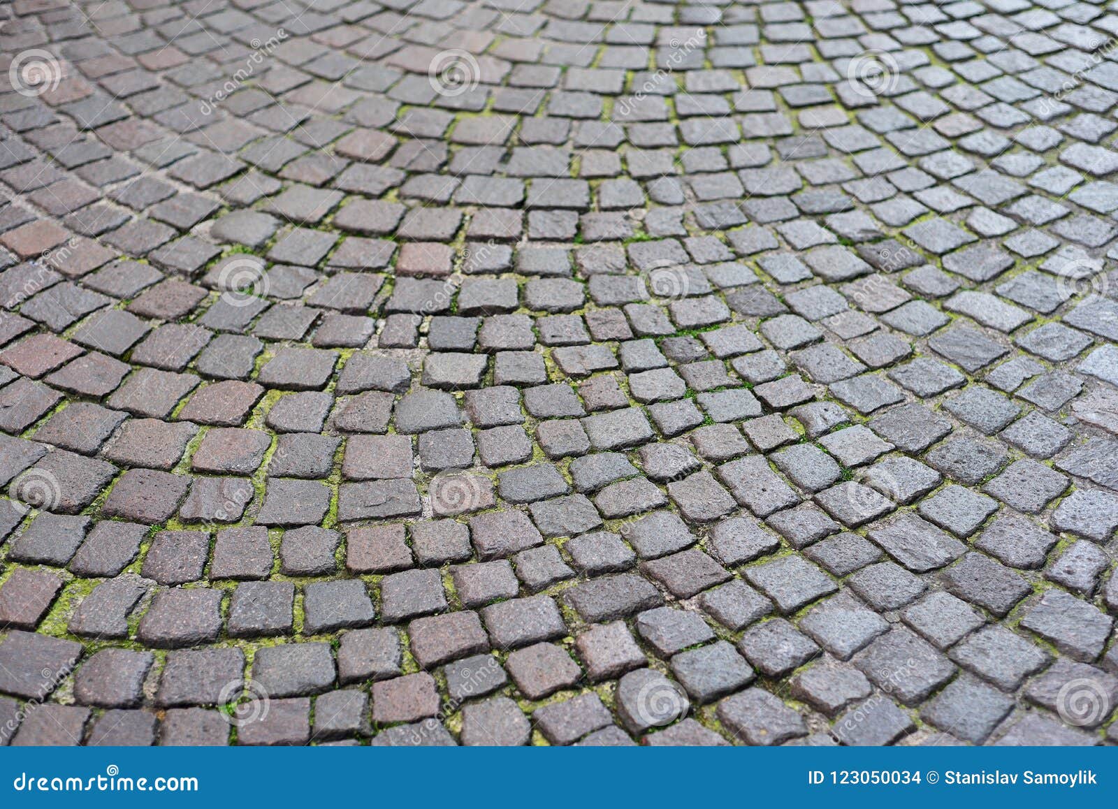 Mosaic Dark Pavers of Small Stones Stock Photo - Image of roughfloor ...