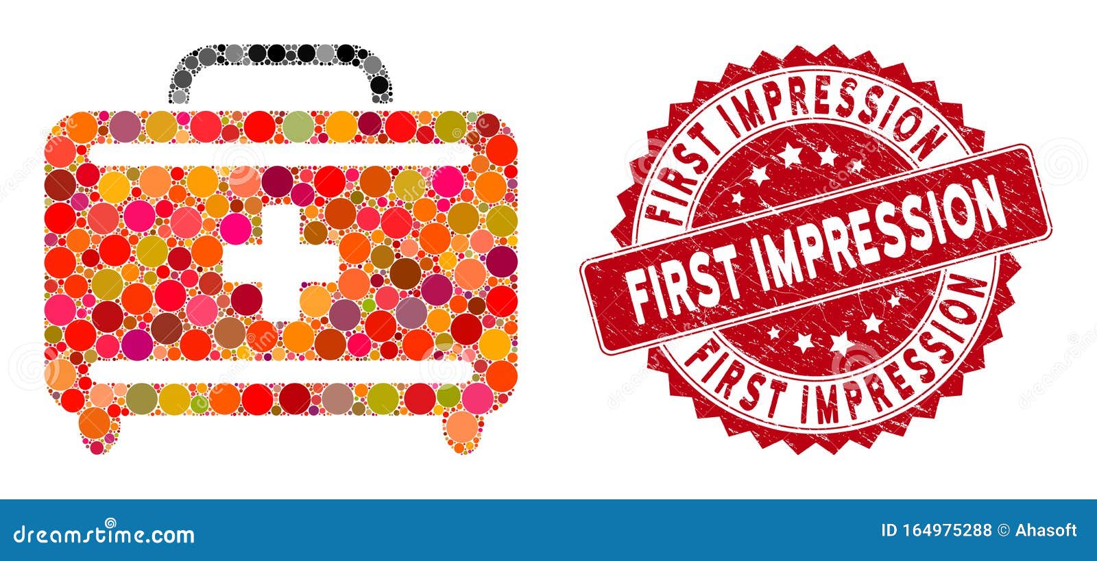 Mosaic First Aid Toolkit with Distress First Impression Stamp Stock ... Mosaic First Aid Toolkit with Distress First Impression Stamp Stock ...