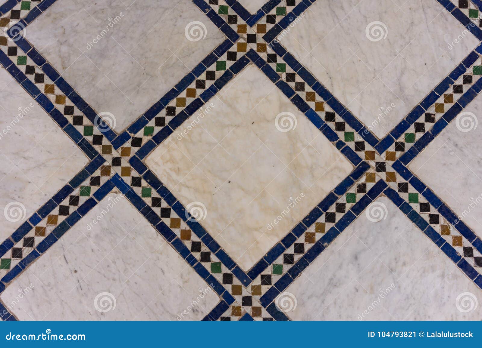 Mosaic Floor Design Pattern Structure with Clear Geometric Lines Stock ...