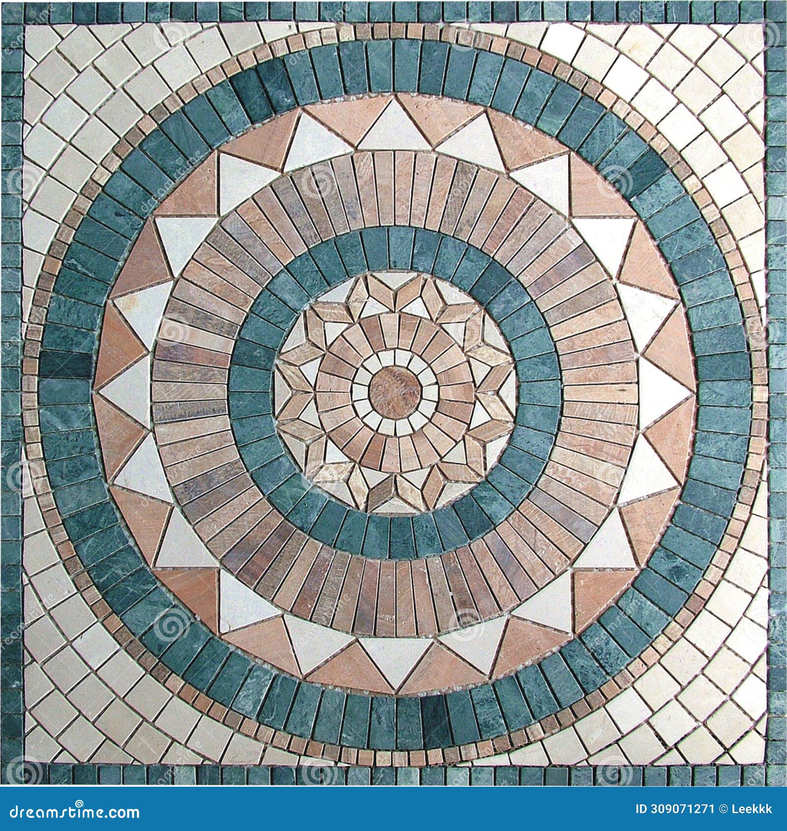 Marble Mosaic Mosaic Square Pattern Stone Craft Stock Image - Image of ...